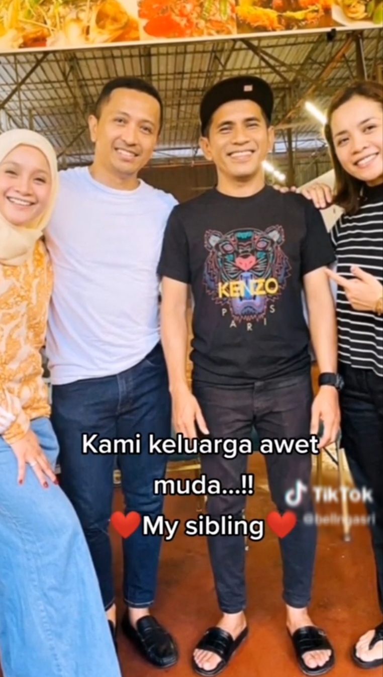 Digelar Keluarga Awet Muda Adik Beradik Bell Ngasri Dapat Perhatian Ramai Syor
