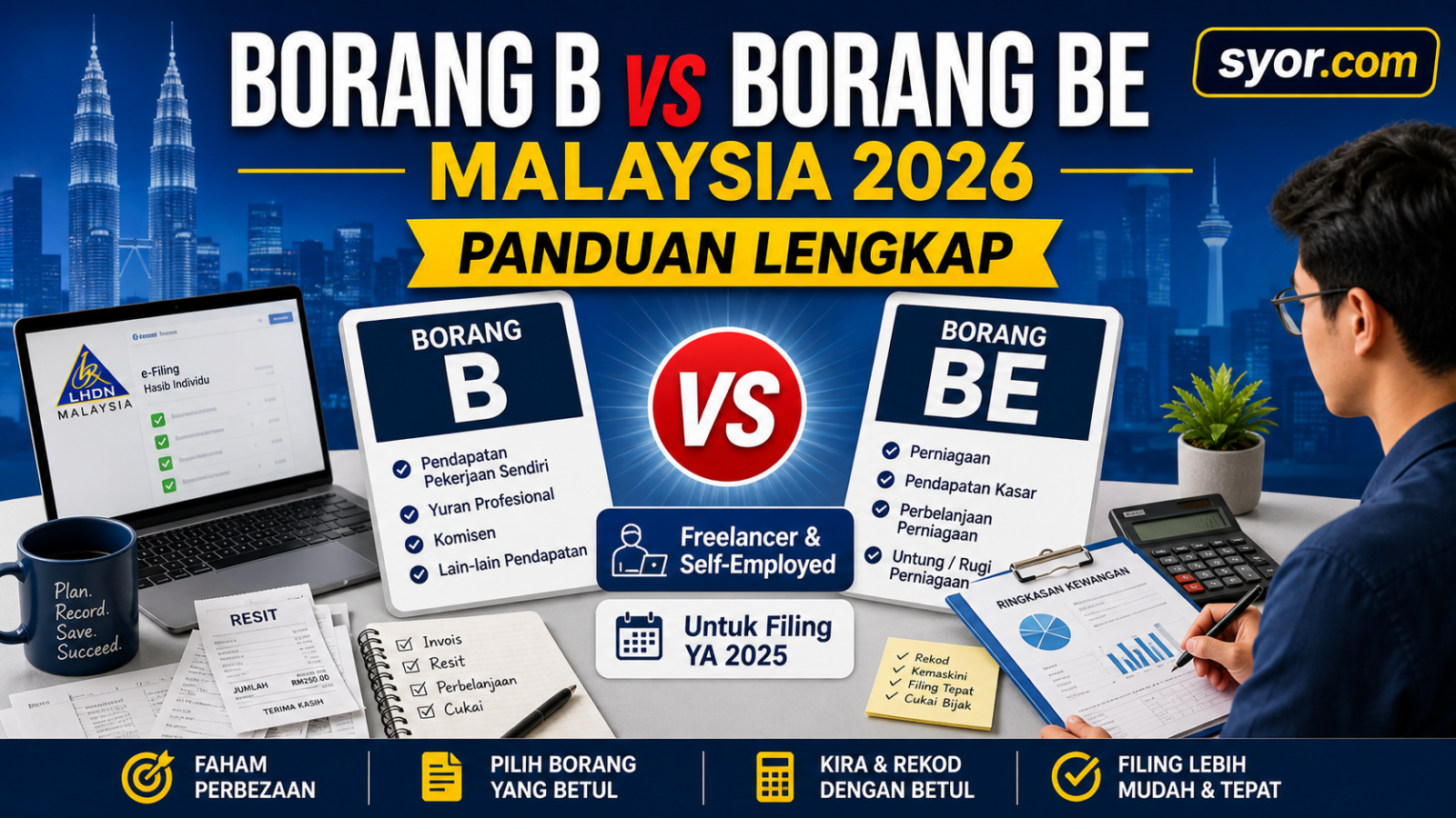 Borang B vs Borang BE 2026: Panduan Lengkap Freelancer & Self-Employed ...