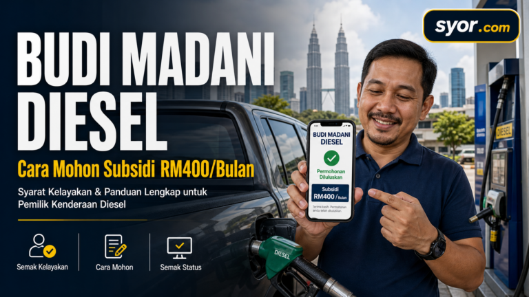 BUDI Madani Diesel: Cara Mohon Subsidi RM400/Bulan, Syarat Kelayakan ...
